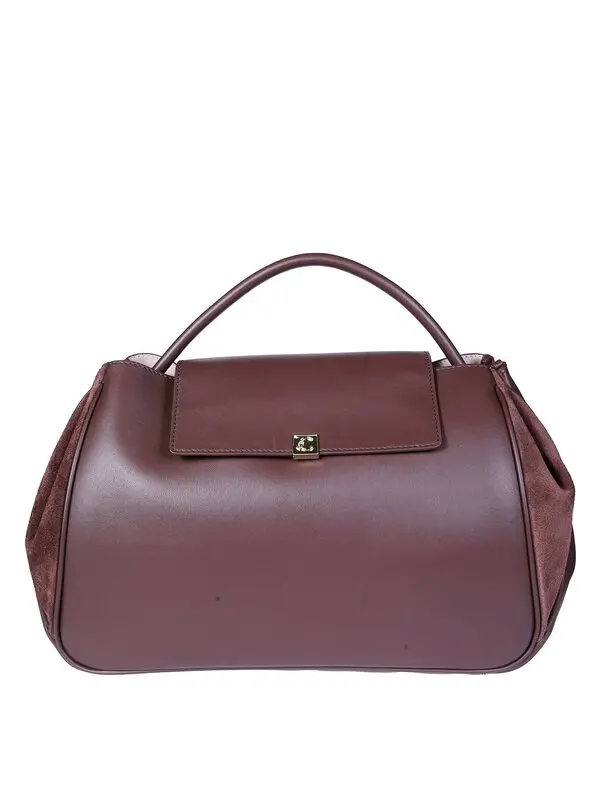 COCCINELLE Mini Handbag In Chic Two-tone Design