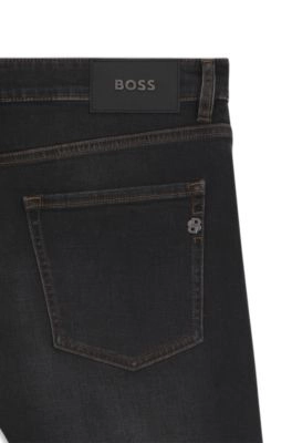 BOSS Slim-fit Jeans In Stretch Cotton Blend