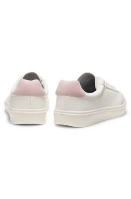 BOSS By Beckham Sneakers In Leather And Suede