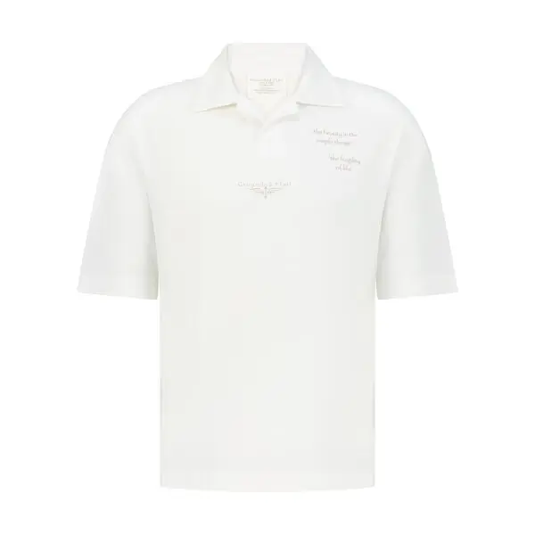 GROUNDED FLAIR The Tencel Polo