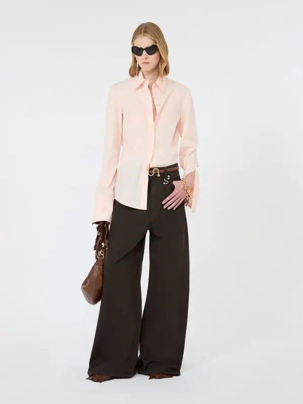 Max Mara Poplin Fitted-waist Shirt