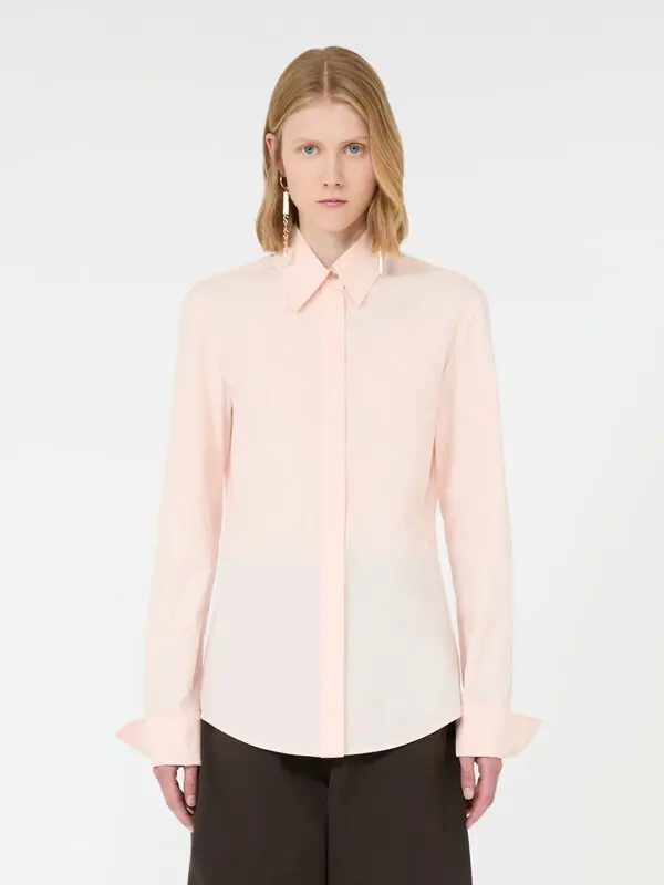 Max Mara Poplin Fitted-waist Shirt