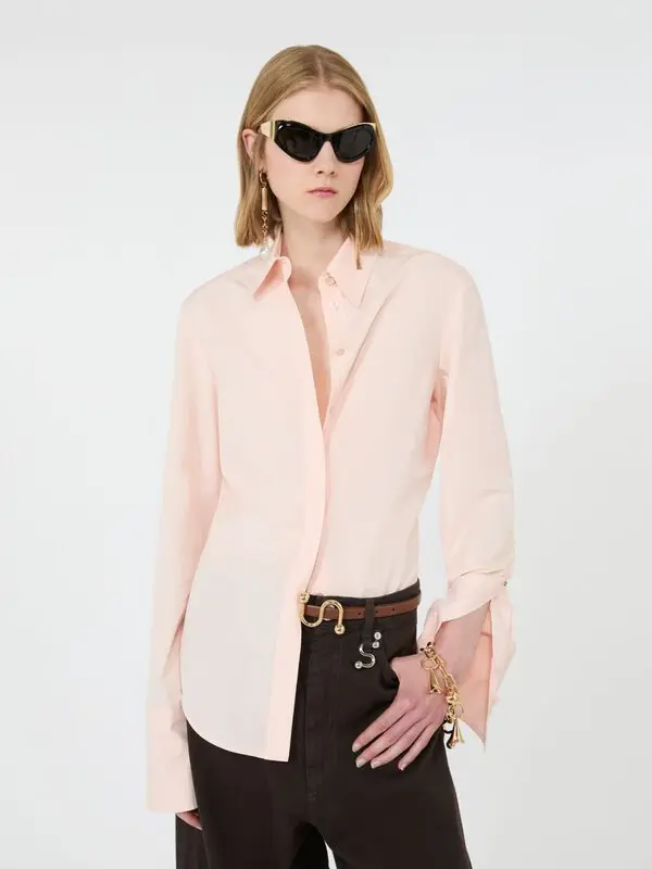 Max Mara Poplin Fitted-waist Shirt