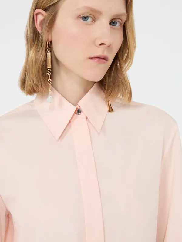 Max Mara Poplin Fitted-waist Shirt