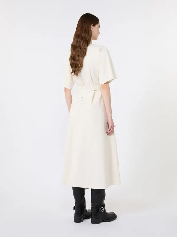 Max Mara Washed Cotton Dress
