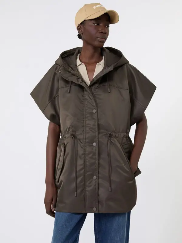 Max Mara Water-repellent Twill Padded Gilet