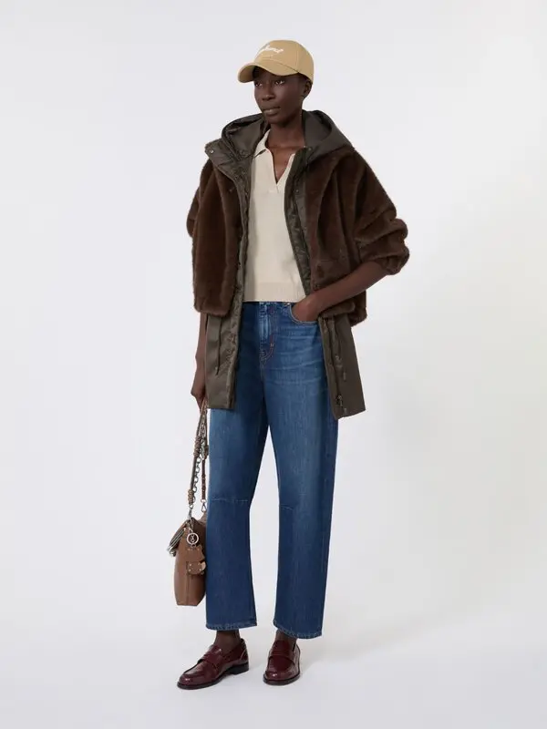 Max Mara Water-repellent Twill Padded Gilet