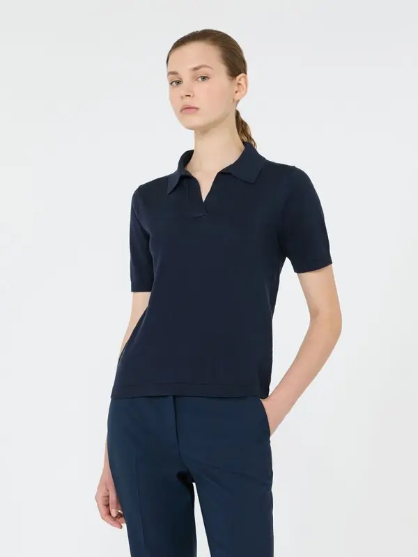 Max Mara Silk And Cotton Yarn Sweater