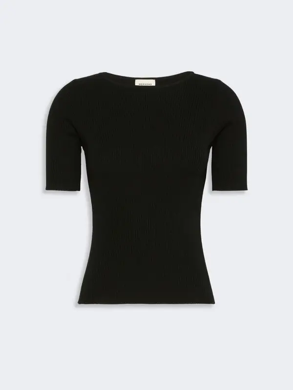 Max Mara Slim-fit Stretch Viscose Sweater