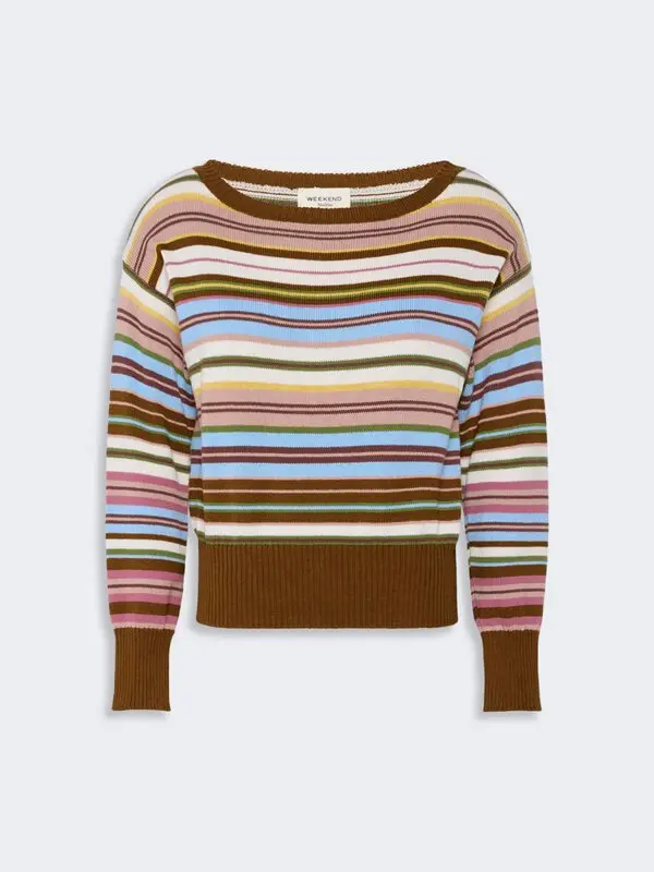 Max Mara Pure Cotton Yarn Sweater