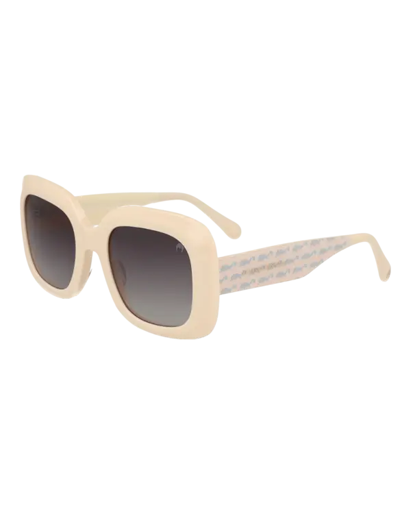 DOLORES PROMESAS Square Cut Sunglasses With Chameleon Print