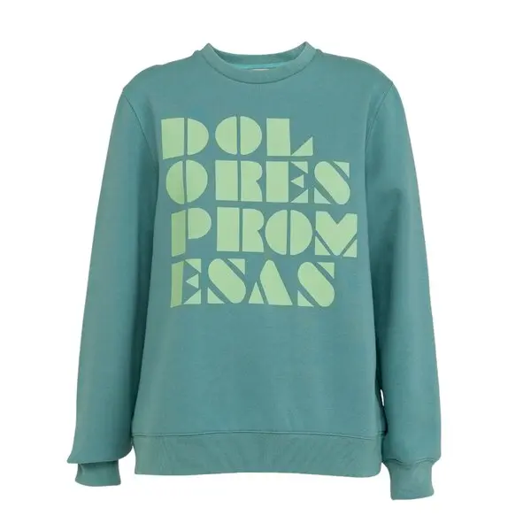 DOLORES PROMESAS Turquoise Sweatshirt