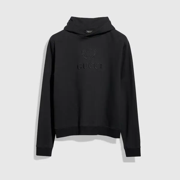 Gucci Cashmere Jersey Sweatshirt With Embroidery