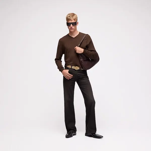 Gucci Reversible Belt With Interlocking G Buckle - Beige