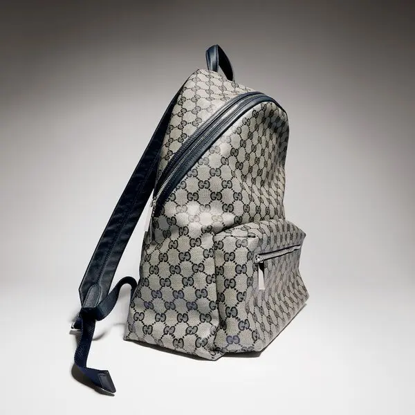 Gucci Essence Classic Medium Backpack Gg Canvas