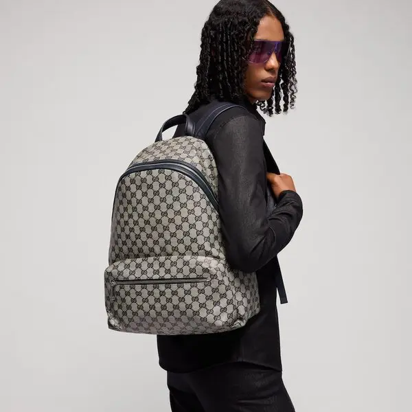 Gucci Gg Canvas Medium Backpack