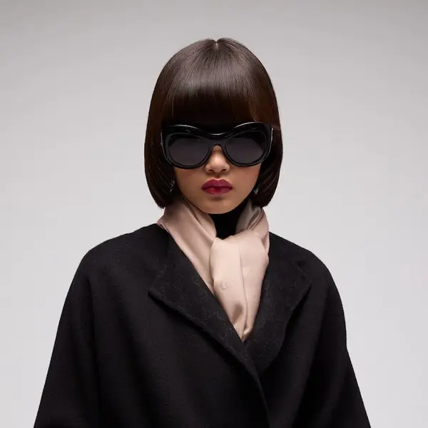 Gucci Double G Silk Wool Shawl