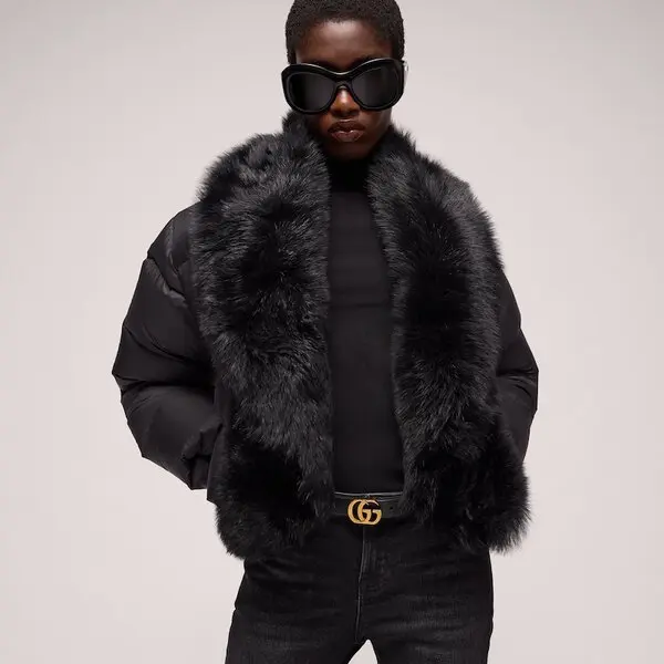 Gucci Gg Marmont Thin Leather Belt