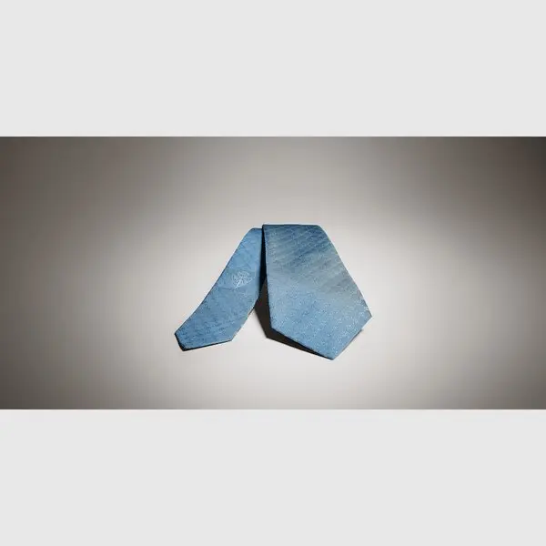 Gucci Interlocking G Silk Jacquard Tie