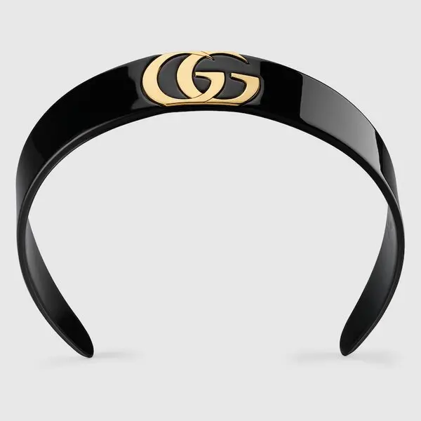 Gucci Double G Hair Band - Resin