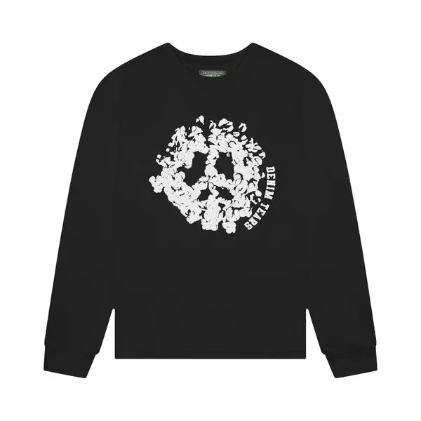 DENIM TEARS Peace Wreath Long-sleeve Tee