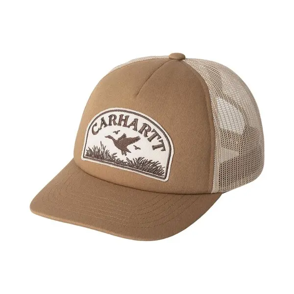 Carhartt Work In Progress Take Off Trucker Cap - Grey
