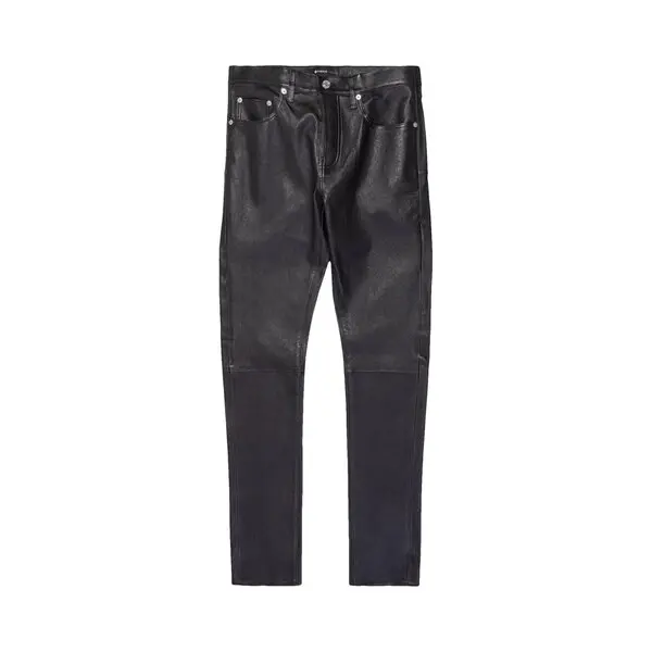 PURPLE BRAND Stretch Leather Skinny Pant