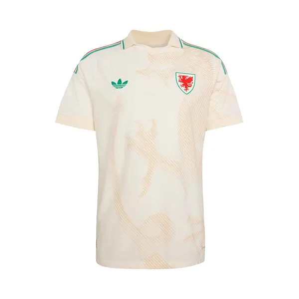 Adidas Wales 26 Away Authentic Jersey 'chalk