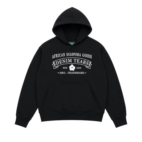 DENIM TEARS Adg Hoodie /white