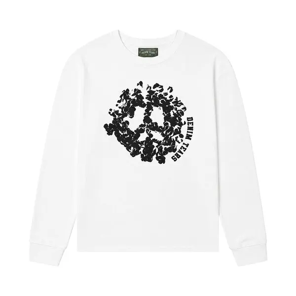 DENIM TEARS Peace Wreath Long-sleeve T-shirt