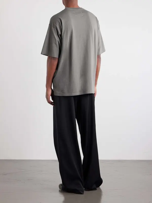 MAISON MARGIELA Layered Cotton-jersey T-shirt