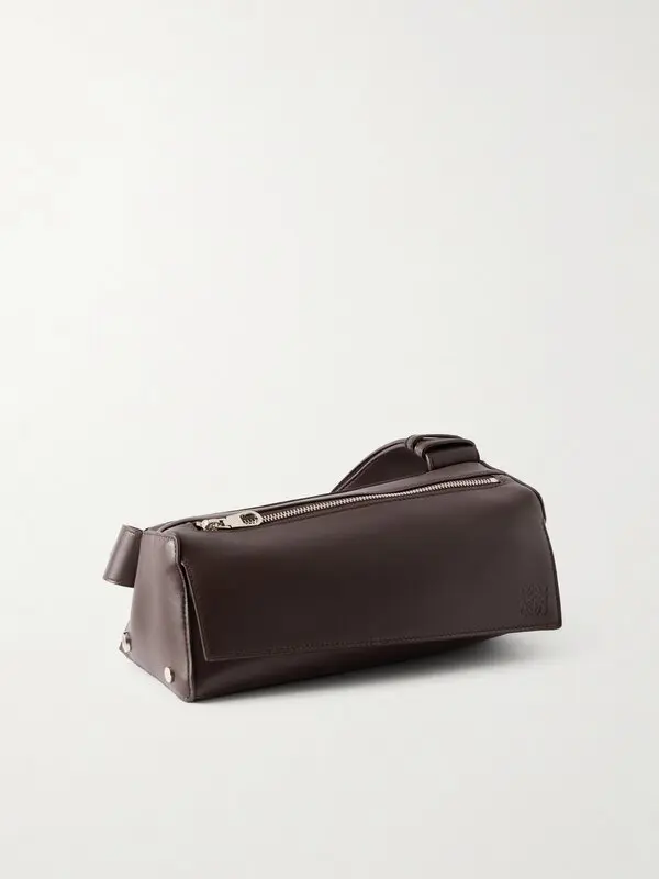 Loewe Puzzle Featherlight Sling Leather Belt Bag - Brown