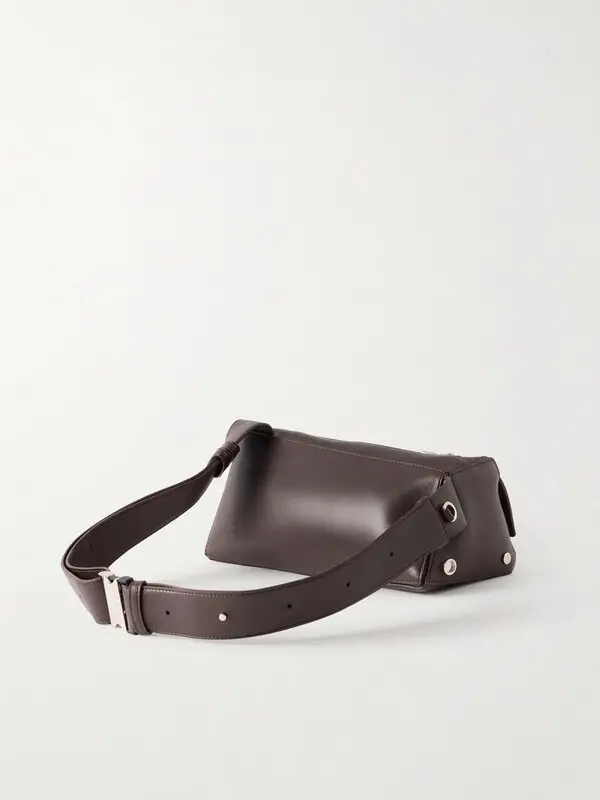 Loewe Puzzle Featherlight Sling Leather Belt Bag - Brown