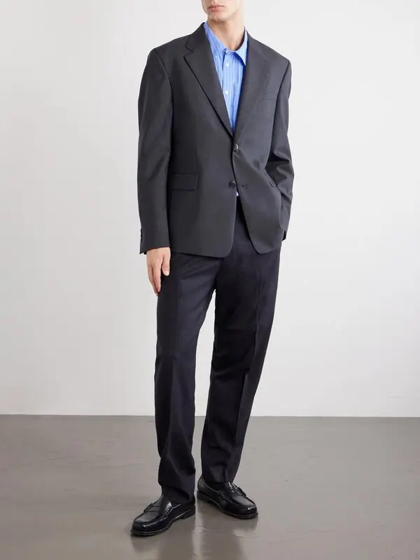 Nn07 Straight-leg Wool-blend Trousers