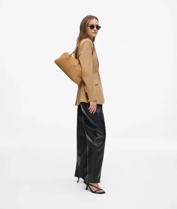 Karl Lagerfeld Suede Bowling Bag