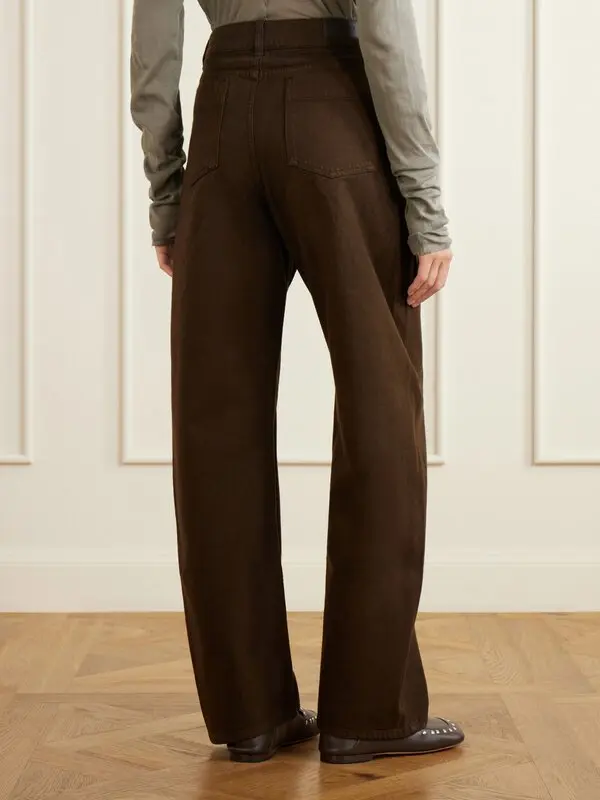 LEMAIRE High-waist Wide-leg Jeans
