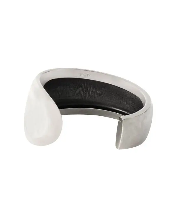 Khaite Keefe Cuff Bracelet In Palladium - Silver
