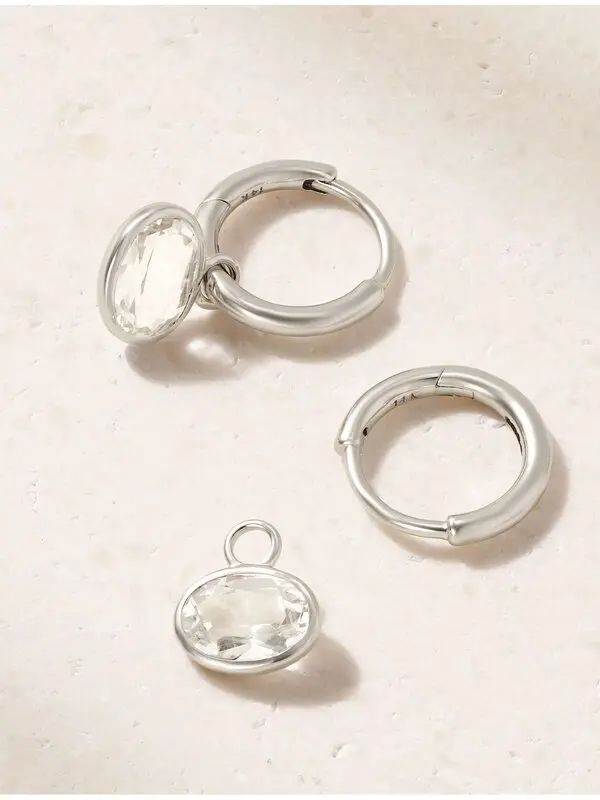 BY PARIAH Orbit 14-karat Recycled Topaz Earrings