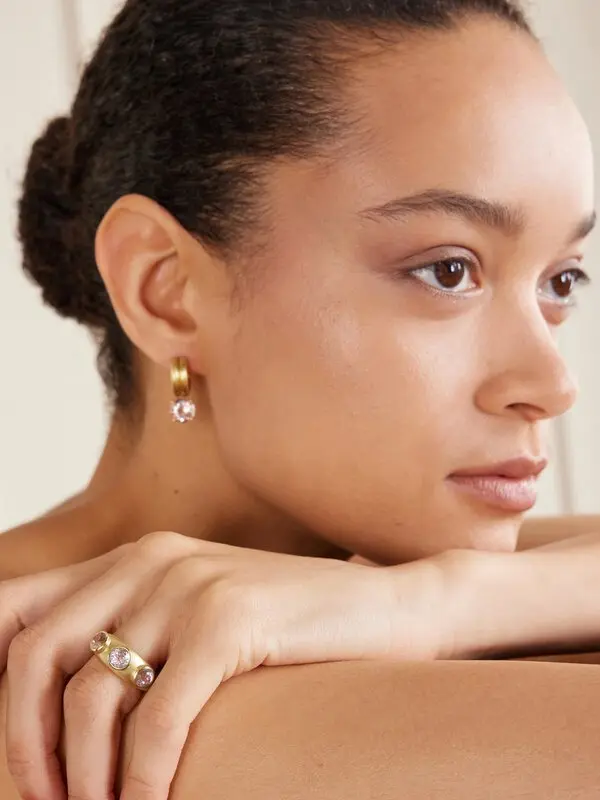 Irene Neuwirth 18-karat Gold And Kunzite Ring