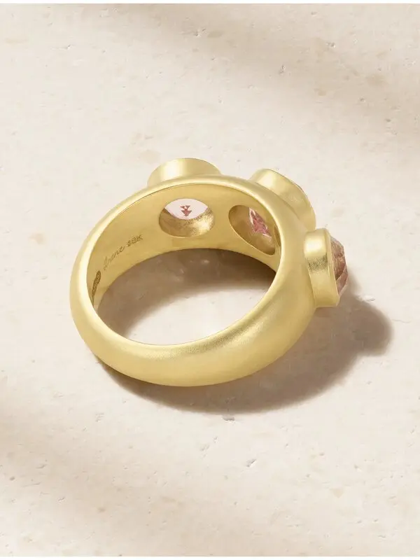 Irene Neuwirth 18-karat Gold And Kunzite Ring