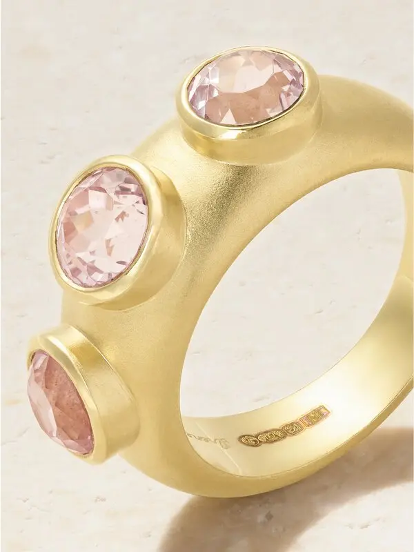 Irene Neuwirth 18-karat Gold And Kunzite Ring