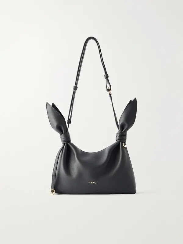 Loewe Scarf Mini Knotted Leather Shoulder Bag