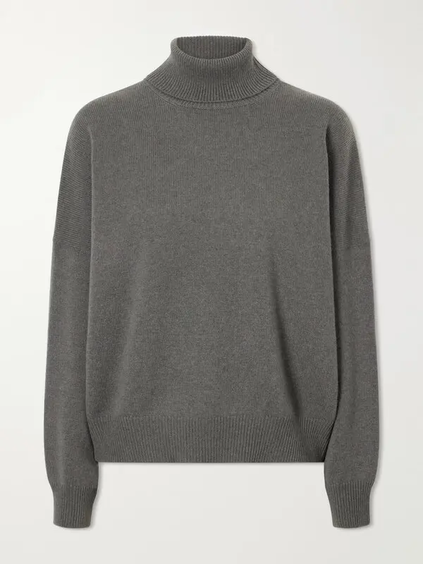 Brunello Cucinelli Cashmere Turtleneck Sweater - Green