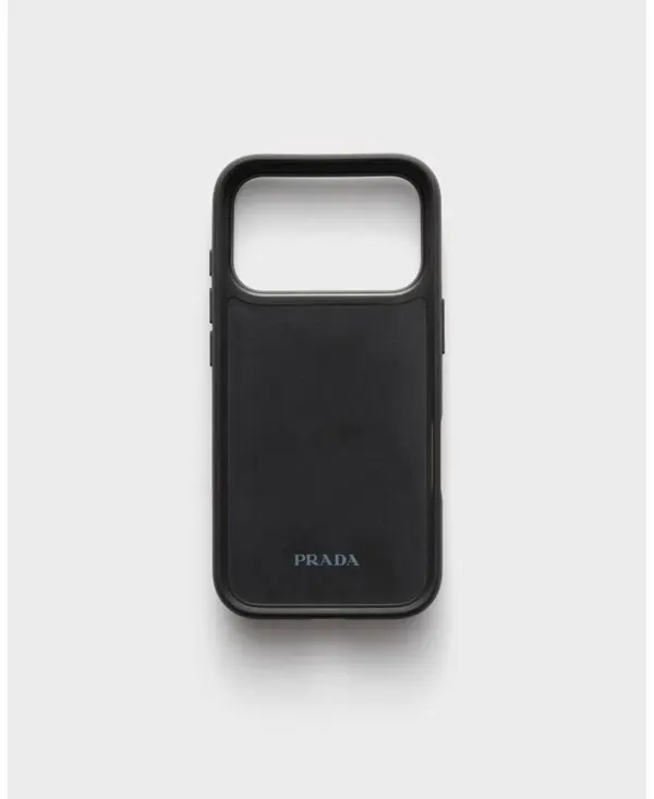 Prada Saffiano Leather Case For Iphone 17 Pro