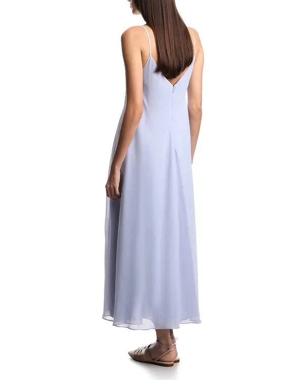 Emporio Armani Techno Georgette Midi Dress
