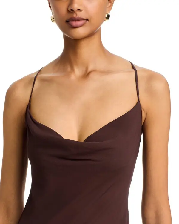 AFRM Cheryl Cowl Neck Maxi Dress