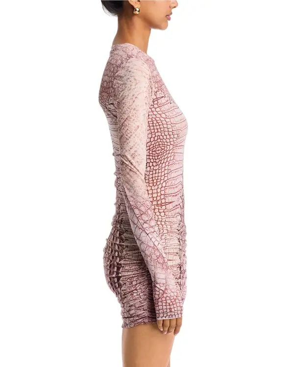 AFRM Mirza Ruched Mini Dress