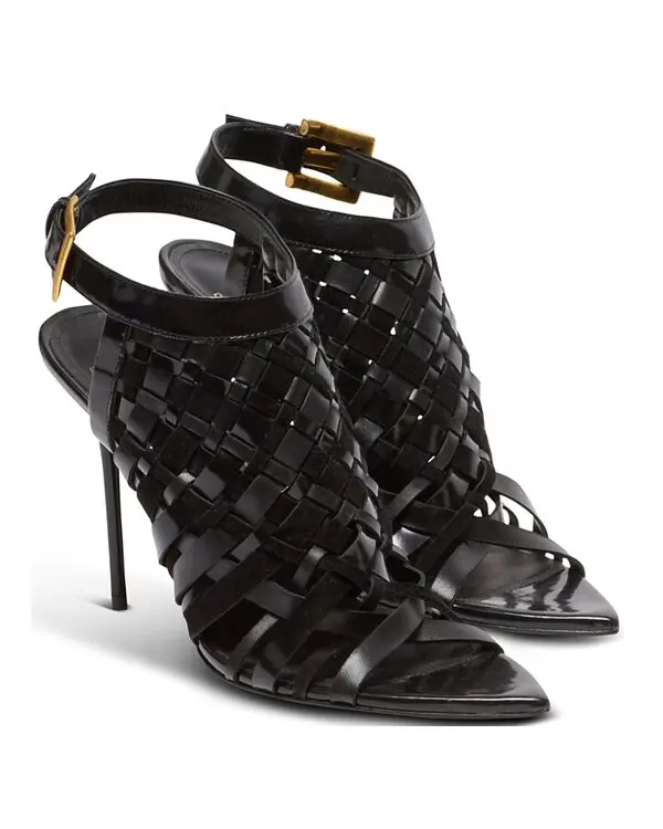 Balmain Fringed Sandals