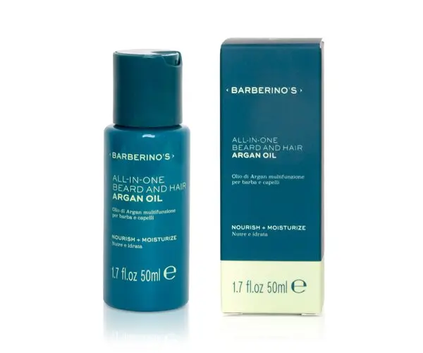 BARBERINOS Barberino's All-in-one Beard & Hair Argan Oil, 1.7 Oz
