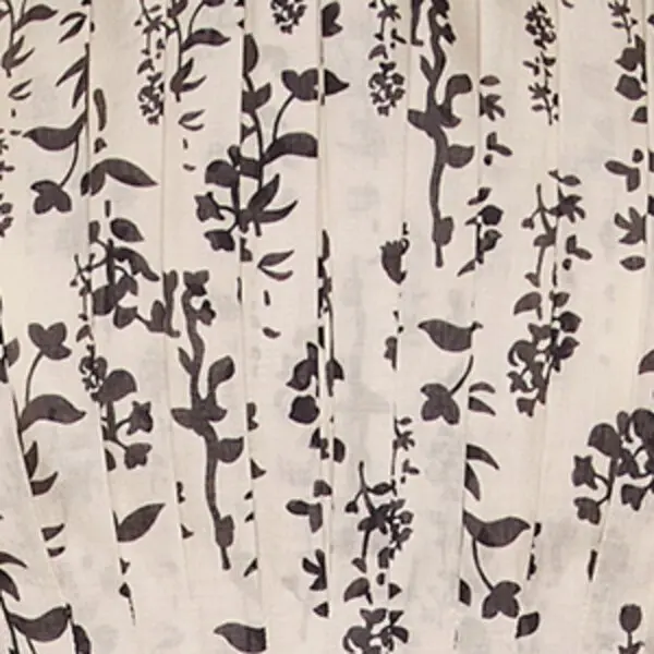 Max Mara Cotton Floral Midi Dress